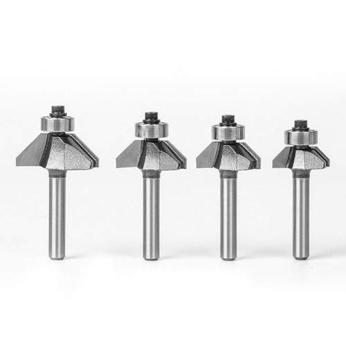 45 Degree Oblique Angle Router Bit with Bearing Wood Carving ...