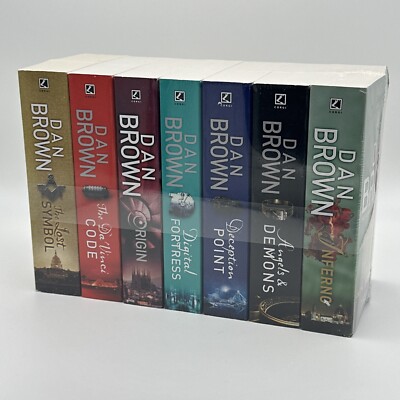 Robert Langdon Series Collection 7 Books Set by Dan Brown SEALED BRAND ...