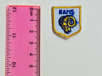 Vintage Los Angeles Rams Patch Sew On Football Sports Grid Iron NFL | eBay
