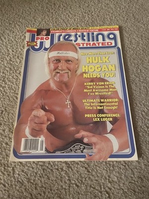 MAY 1989 PWI WRESTLING MAGAZINE WWF HULK HOGAN w/ MISSY HYATT ...