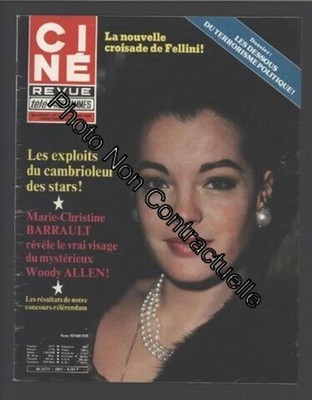 Ciné revue télé programmes - 60e année n°7 du 14/02/1980 - Romy ...