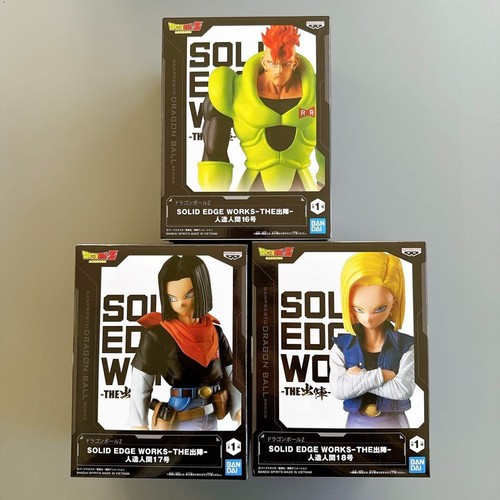 Dragon Ball Z Solid Edge Works THE Departure figure Android 16 17 18 ...