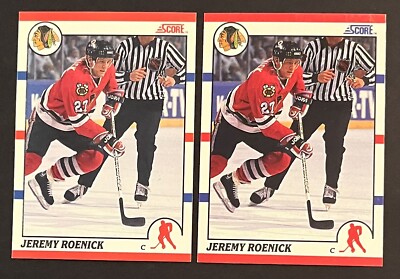 1990-91 SCORE JEREMY ROENICK ROOKIE RC #31 AMERICAN CANADIAN CHICAGO ...