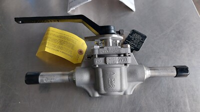 Flowserve Durco Marathon Mach 1 Plug Valve Stainless Steel 1/2" Unused ...