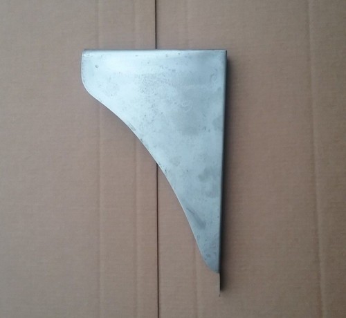 JEEP FRONT FENDER (LEFT) REAR PATCH PANEL - 71 & PRIOR CJ5, CJ6, M38A1 ...