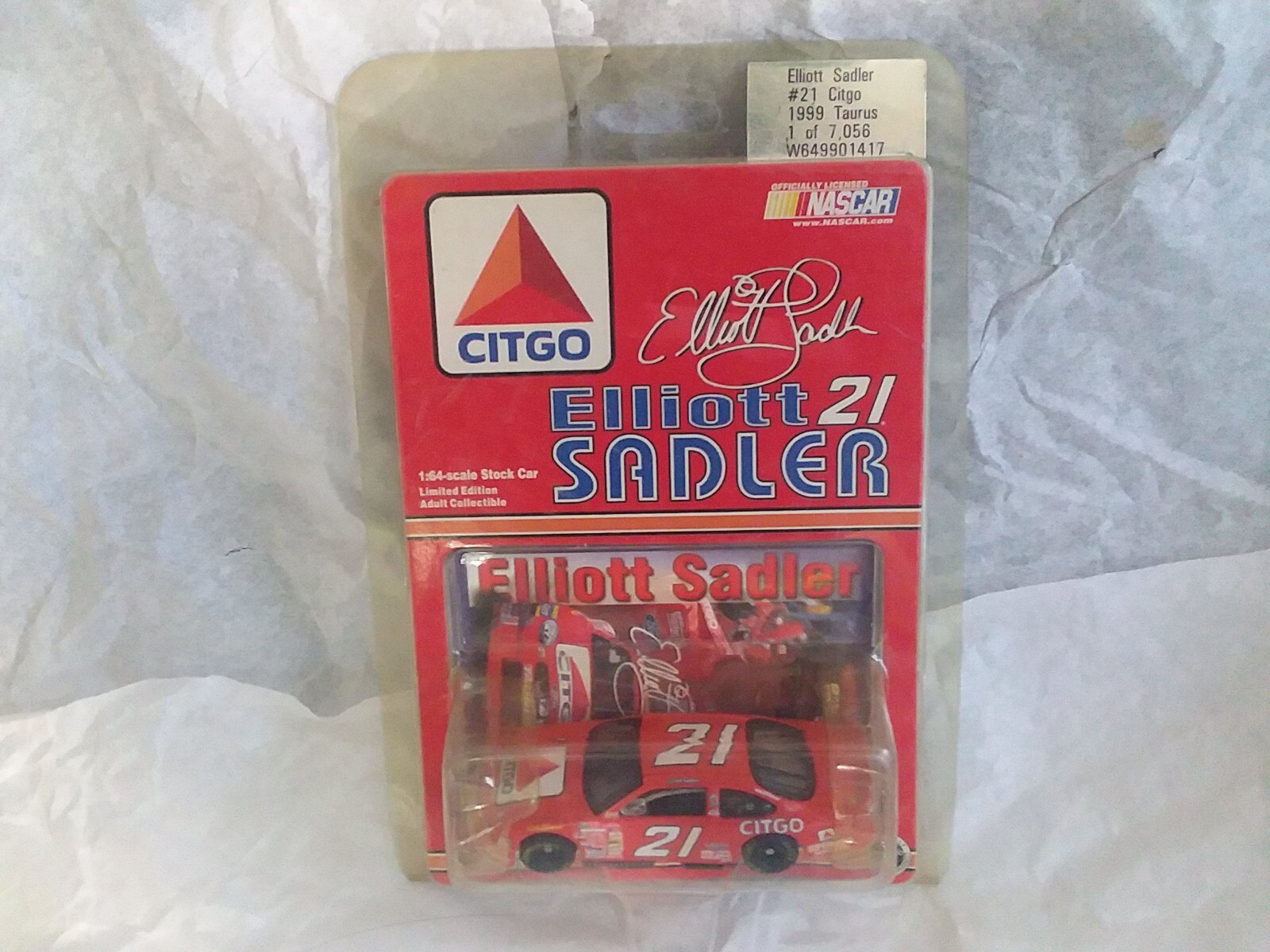 VINTAGE NASCAR ACTION Elliott Sadler #21 Citgo 1999 Ford Taurus 1:64 | eBay
