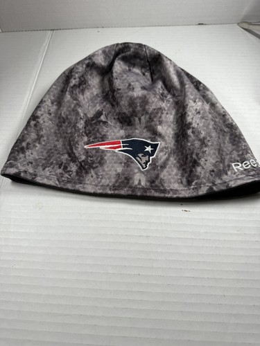 New England Patriots Reebok Beanie Skull Cap On Field Equipment Digital ...