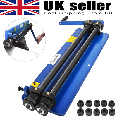 18" Bead Roller Former Swager Rotary Metal Sheet Swaging Machine 6 Roll ...
