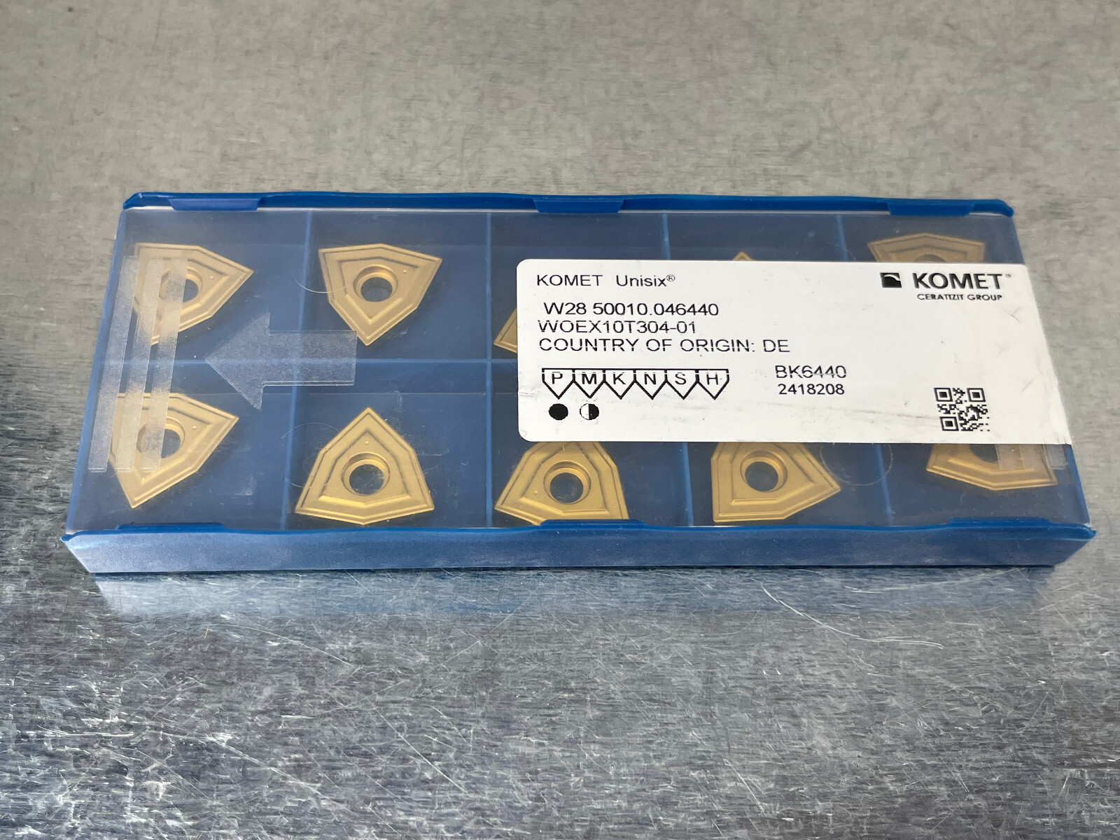Komet W28 50010.046440 BK6440 Carbide Insert (Pack of 10) | eBay