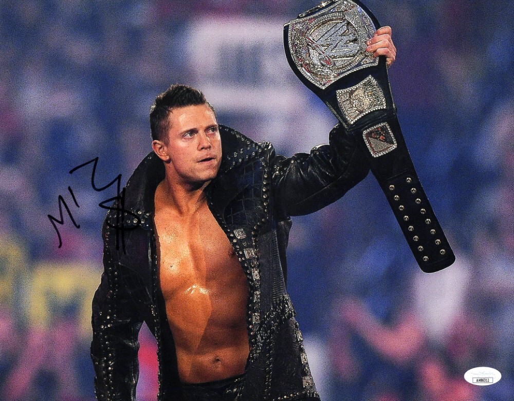 Wwe O Logotipo Miz 2011 Topps Wwe Champions The Miz #22 On Kronozio