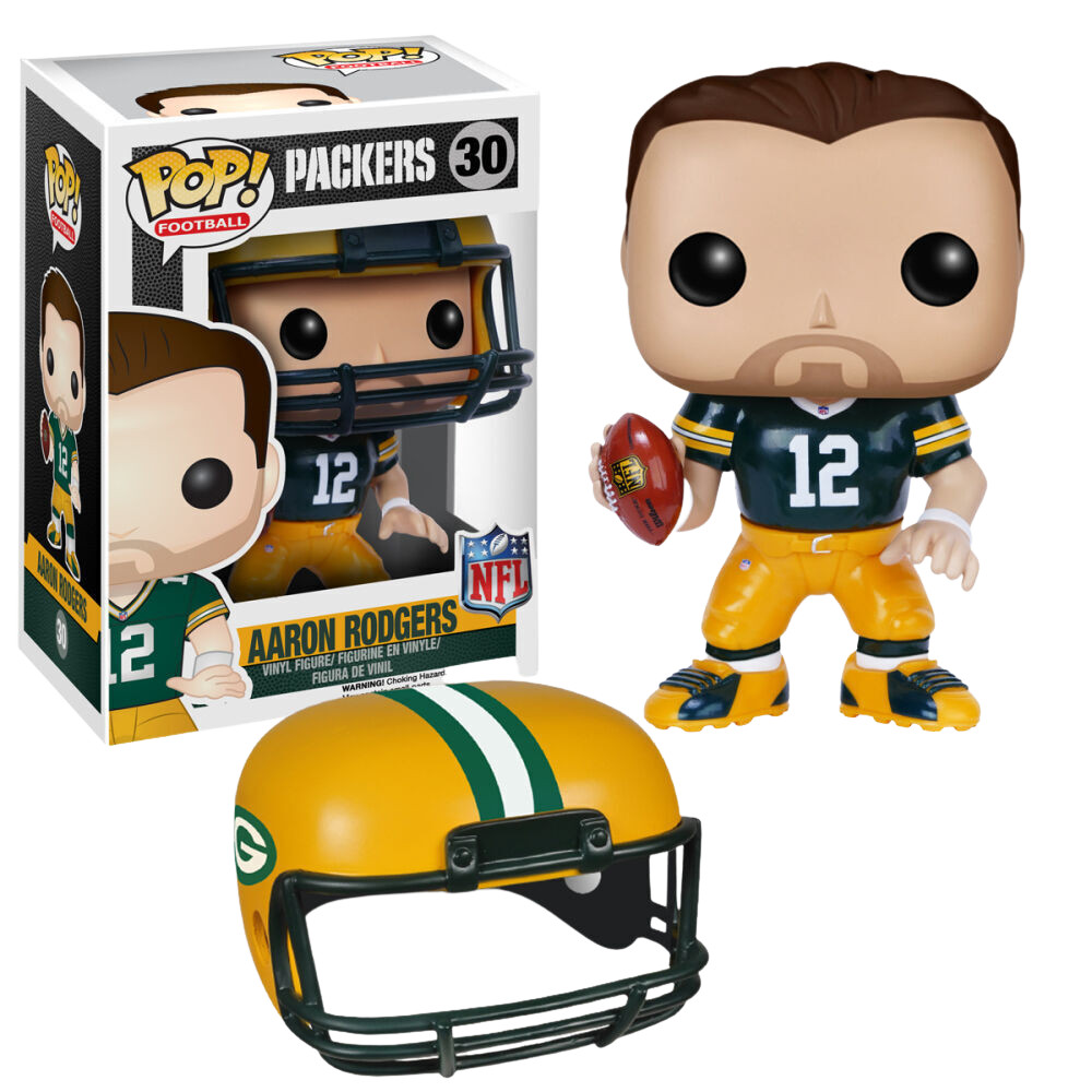 Funko Pop! Vinyl: Aaron Rodgers #30 for sale online | eBay