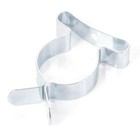 25 x STRONG SPRING SNAP TOOL STORAGE CLIPS 1" LARGE Garage Shed Grip ...