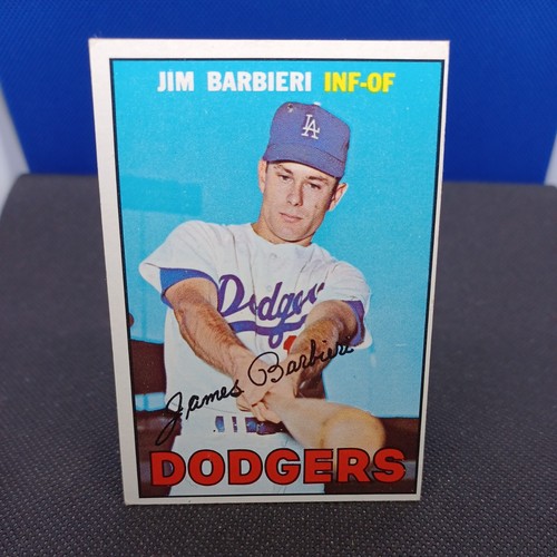 1967 Topps Baseball #76 Jim Barbieri - Los Angeles Dodgers Ex (oc) | eBay