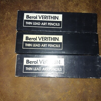 berol verithin colored Pencils yellow Black Red 3 Pack Missing 2 Red ...