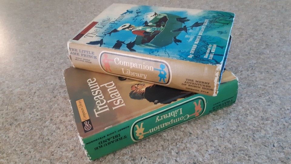 Lot of 6 Vintage Companion Library Books Classic 2 in 1 Stories HC ...