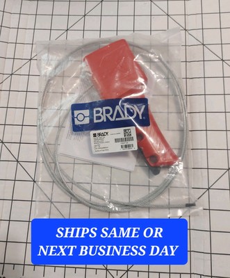 BRADY 50943 Grip-Cinching Cable Lockout Tool 8 ft Y5057104 | eBay