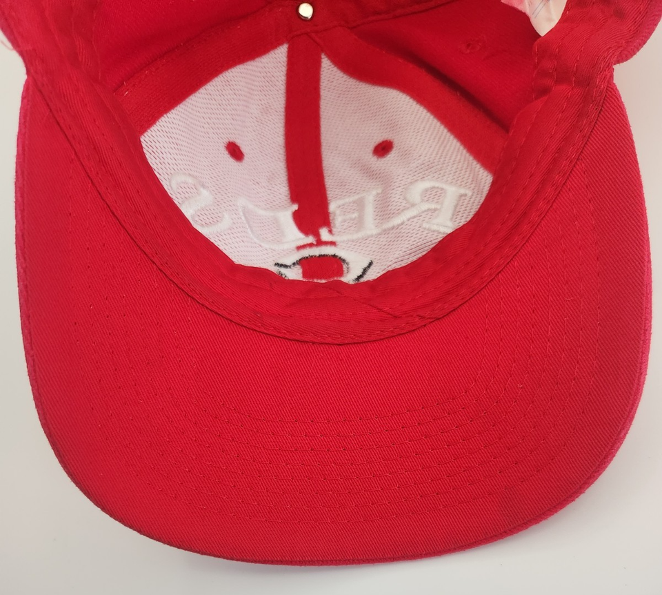 Vintage Cincinnati Reds Strapback Hat Red/White MLB Baseball Cap Unisex ...