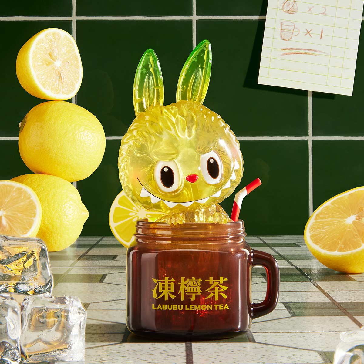 Authentic Lemon Tea Figure Gift Box Hot Toy Gift 3.86inches | eBay