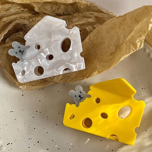 Cartoon Funny Mouse Large Hair Claw Jerry Mouse Eats Cheese Acetate ...