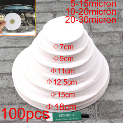 NEW Lab Filter Paper Qualitative Box of 100pcs For Laboratory Chemistry ...