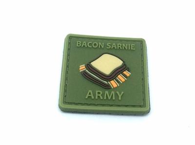 Bacon Sarnie Army Cosplay PVC Airsoft Morale Patch | eBay UK