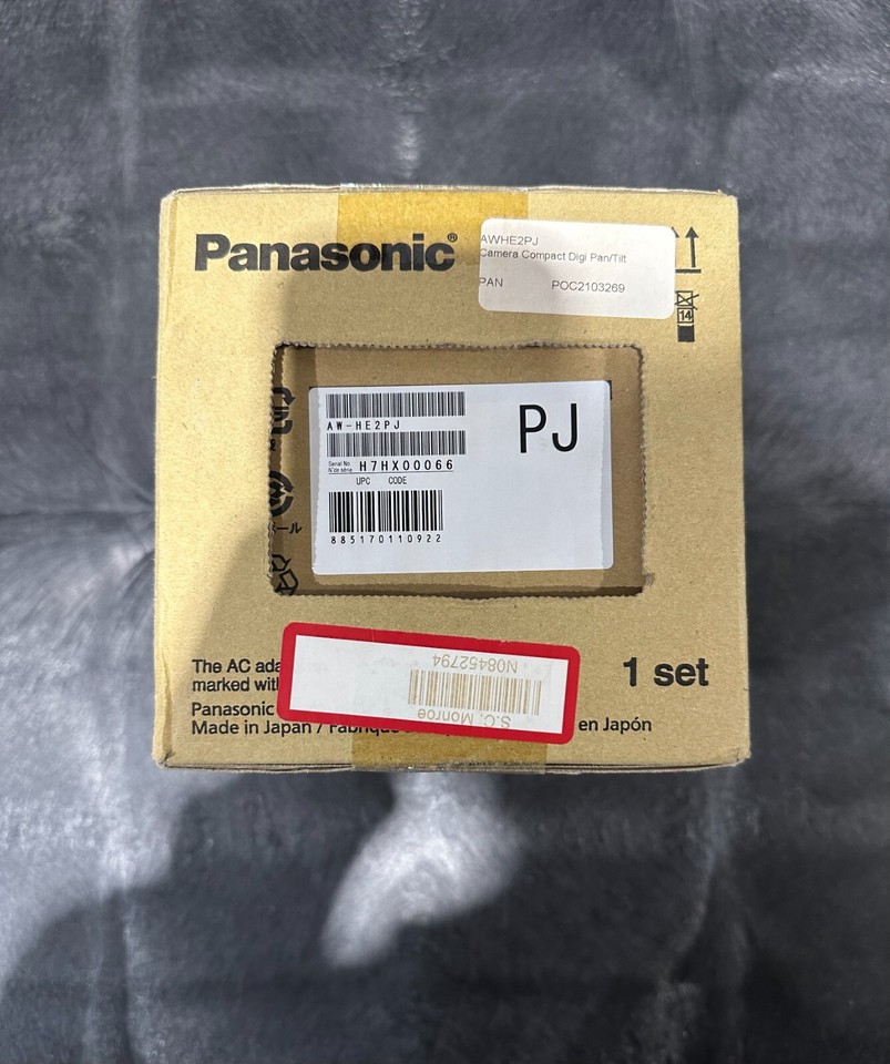 Panasonic AW-HE2; Full HD 1080P Compact IP Controlled PTZ Camera | eBay