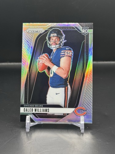 2024 Prizm Caleb Williams SILVER Rookie Image Variation SSP - Chicago ...