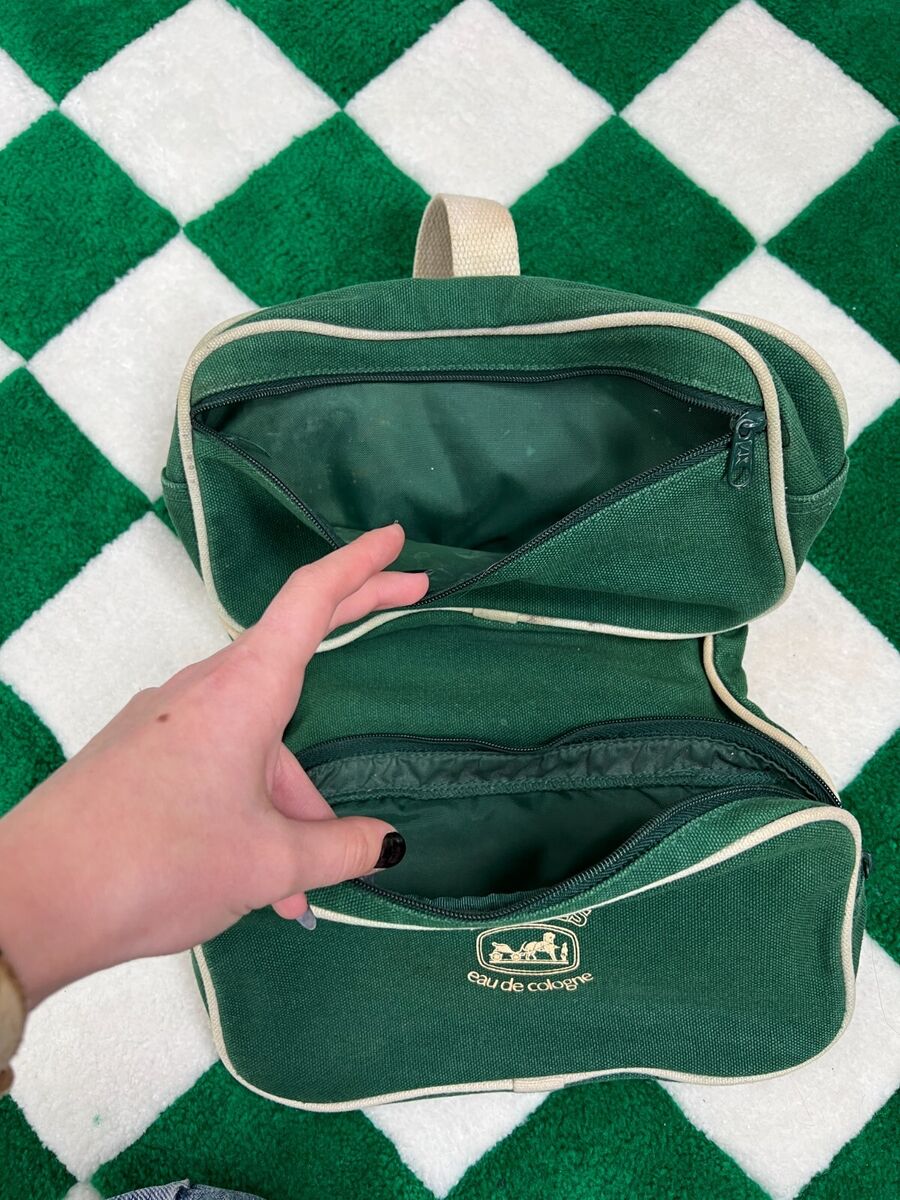 Vintage Hermes Eau De Cologne Travel Bag Сosmetic Bag | eBay Vintage Hermes Eau De Cologne Travel Bag Сosmetic Bag | eBay