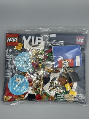 LEGO 40605 LUNAR NEW YEAR VIP Add On, 124 FUN Pieces For your Lego Fan ...