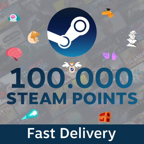 100000 Steam Points Shop 100k | Steam Awards & Profile XP | eBay
