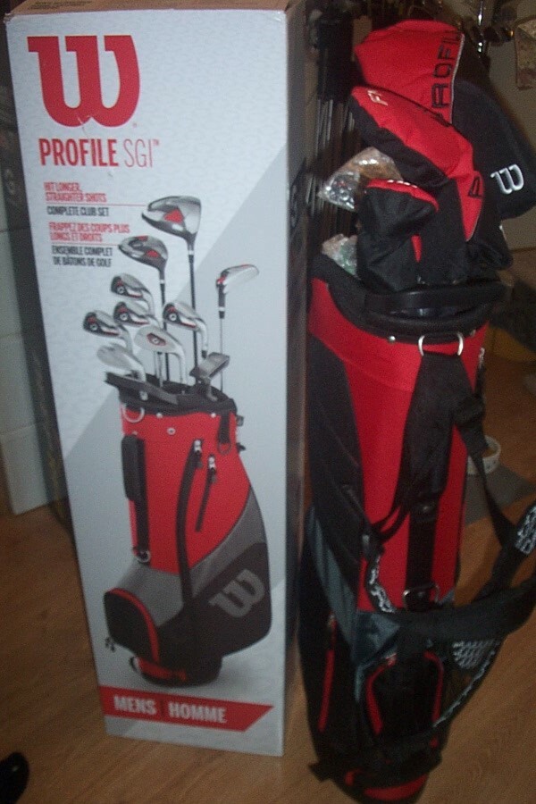 Buy NEW Wilson Profile SGi Package set woods / hybrid/irons /putter ...