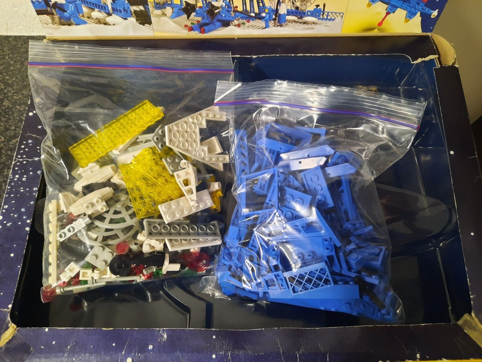 Vintage Lego Space Set 6971 Inter-galactic Command Base in original box ...