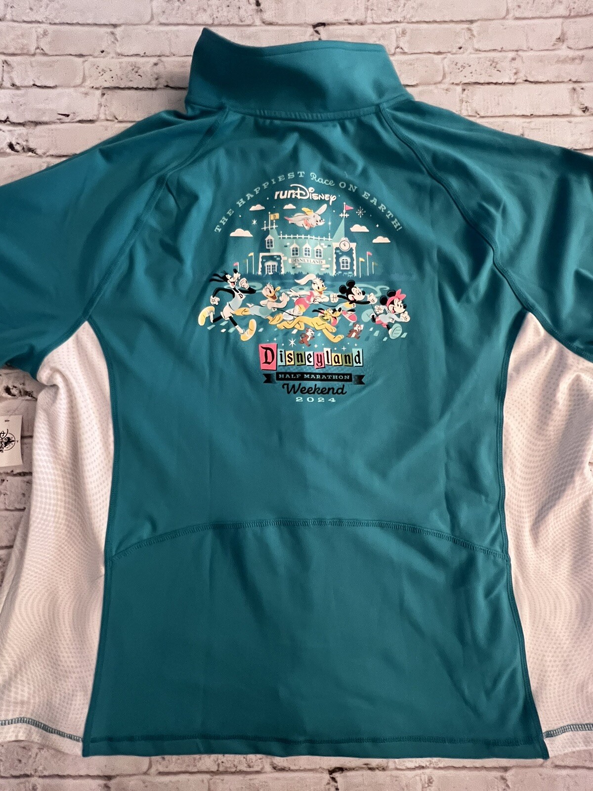 Disneyland RunDisney 2024 Half Marathon Turquoise Weekend Jacket Run ...