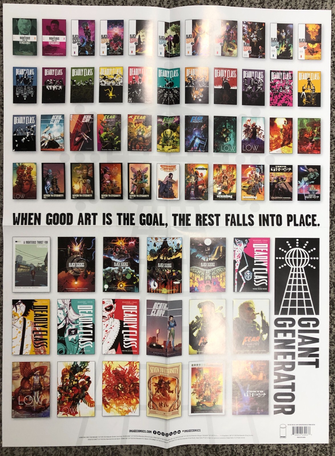 THE HOLY ROLLER/RICK REMENDER BOOKS REVERSIBLE IMAGE COMICS PROMO ...