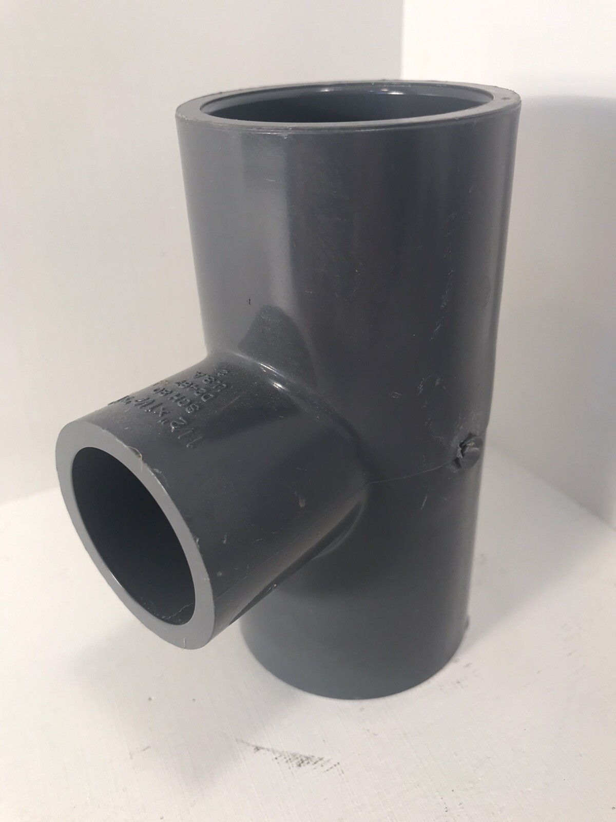 1-1/2" x 1-1/2" x 1" PVC Schedule 80 Reducing Tee (LASCO) | eBay