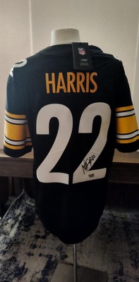 Najee Harris Signed Pittsburgh Steelers Autographed Black Limited Nike ...