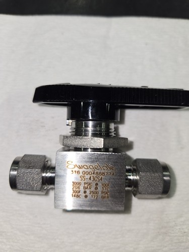 Ball Valve 40 Series Swagelok 2 Way 1/4 OD Tube Model SS-43GS4 | eBay