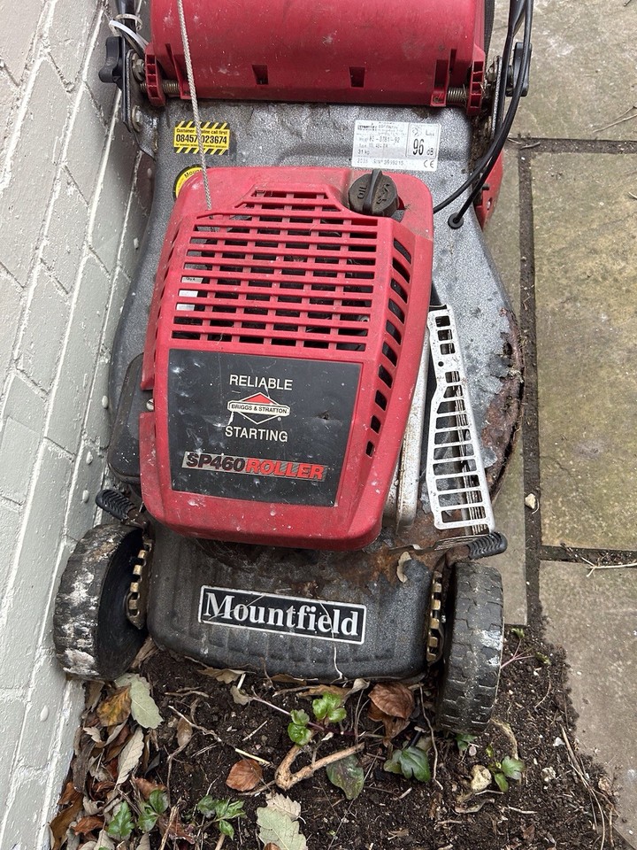 Mountfield Self-Propelled Petrol Lawnmower with Grass Box | eBay UK