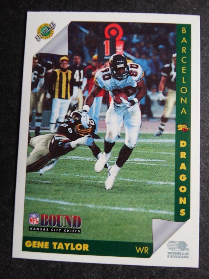 1992 Ultimate World League WLAF Football Cards Complete Your Set You U ...