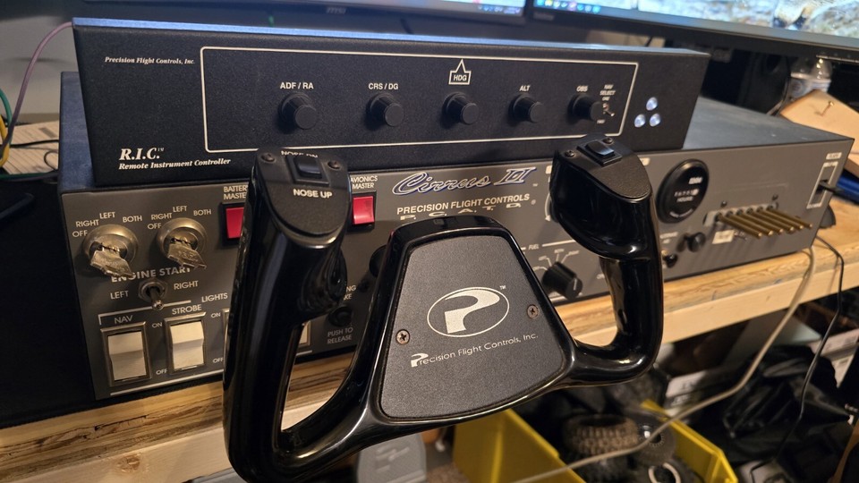 PFC Cirrus ll Flight Simulator Controls FSX MSFS2024 PC YOKE | eBay