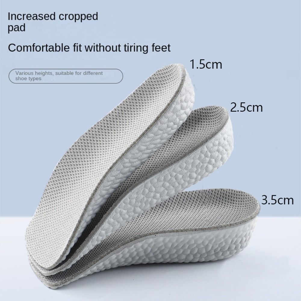 Anti-Slip Half Size Shoe Pad EVA Shoe Accessories Heightening Insoles ...