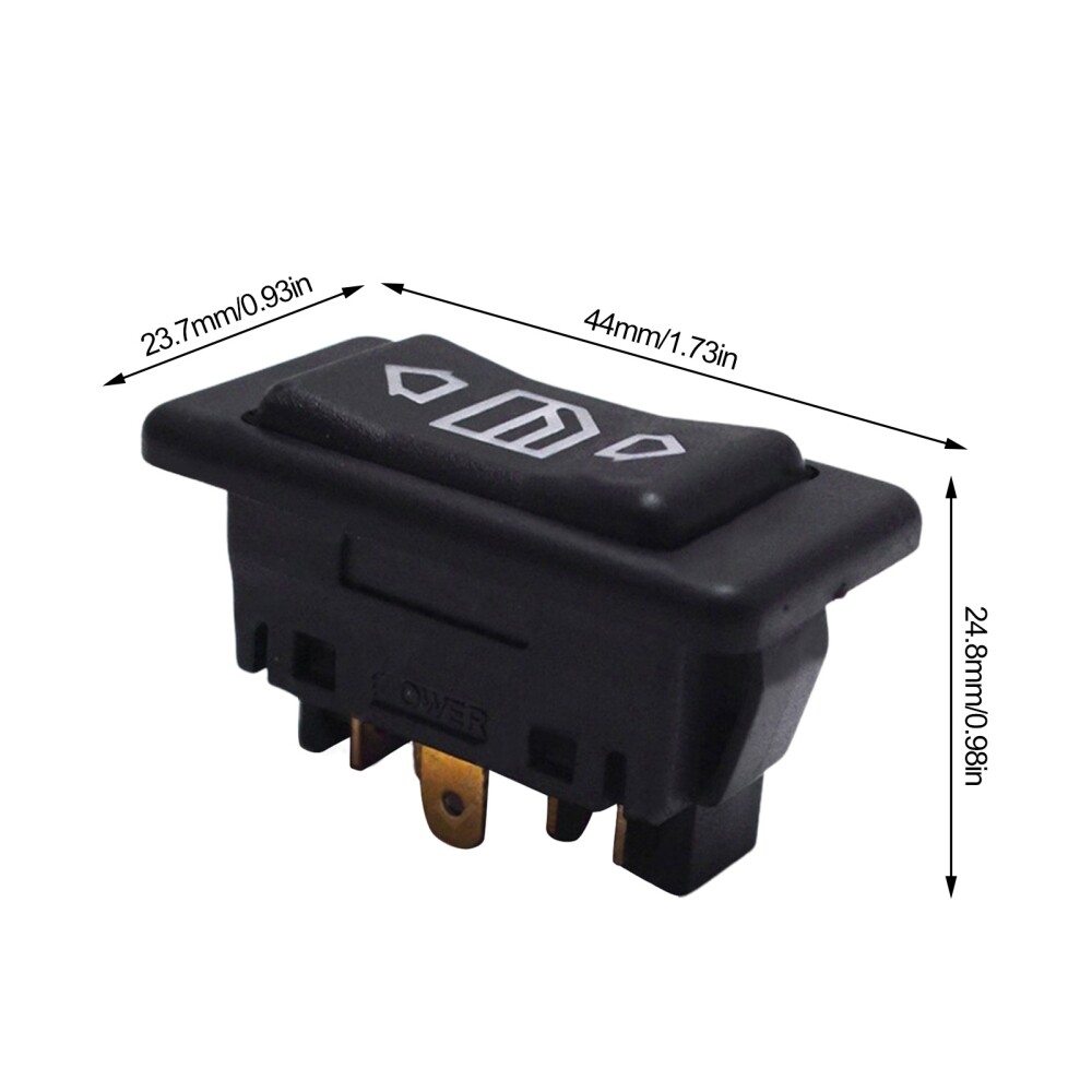 6-Pin Car/Truck Power Windows Switch Universal UP/DOWN Lighted Green ...