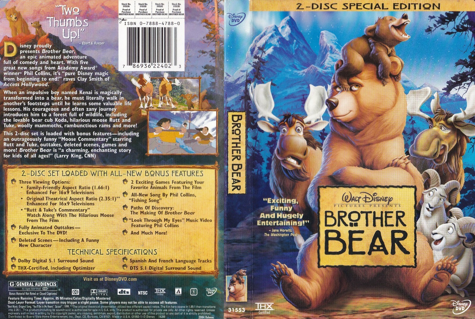 Brother Bear Dvd Menu