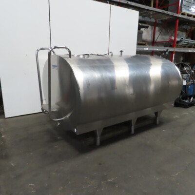 Mueller Model OH 1000 Gallon Stainless Steel Milk Cooling Tank 1PH ...