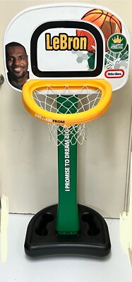 Little Tikes Rare Lebron James Basketball Hoop Rim NBA Lakers | eBay