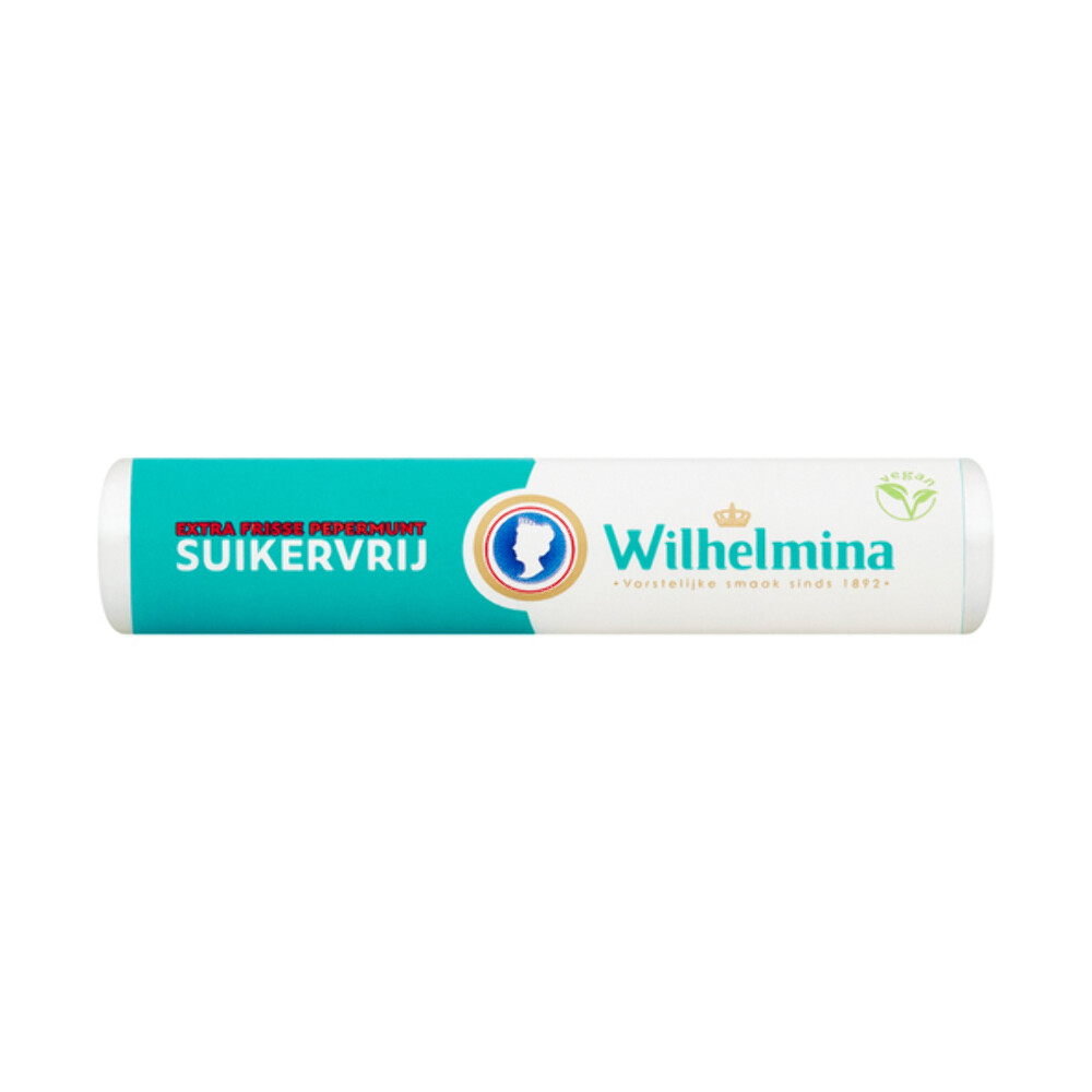 Wilhelmina Mints | Wilhelmina Peppermints | Pack of 24 Rolls | Dutch ...