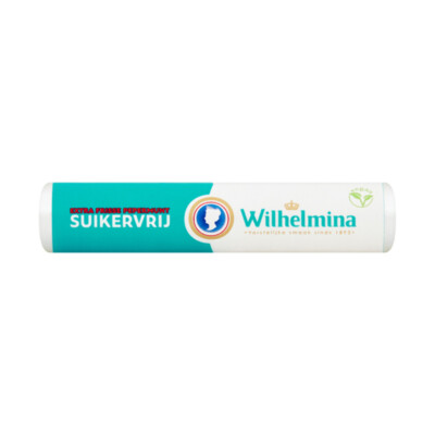 Wilhelmina Mints | Wilhelmina Peppermints | Pack of 24 Rolls | Dutch ...