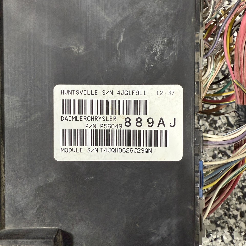 2006 DODGE RAM 1500 FUSE BOX TIPM TOTALLY INTEGRATED POWER MODULE ...