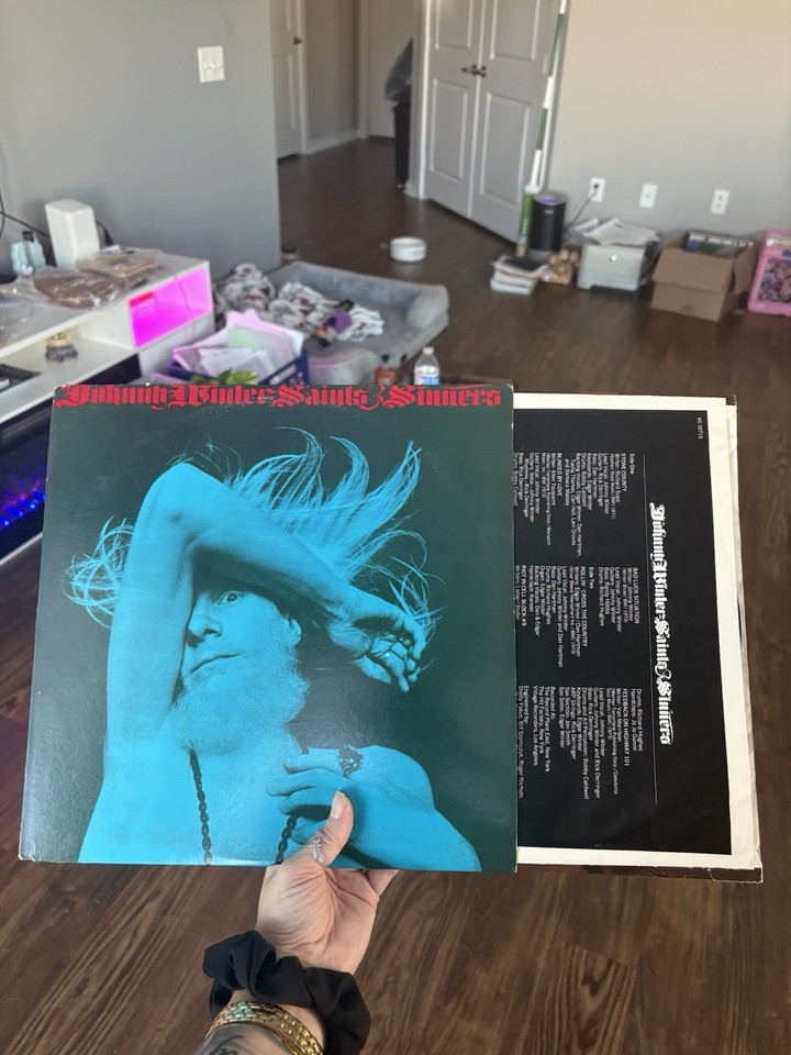 Johnny Winter First Winter Rock Vinyl Record | eBay