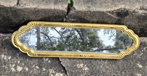 Vintage Syroco Homco Style Accent Wall Mirror Hollywood Regency Gold ...